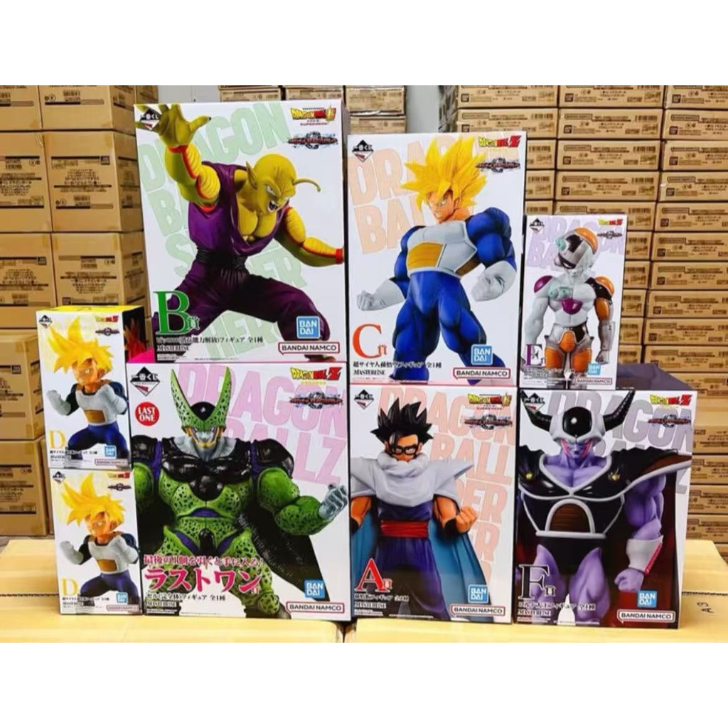 BANDAI Dragon Ball Ichiban - Goku & Gohan, Mecha Frieza, King Cold ...