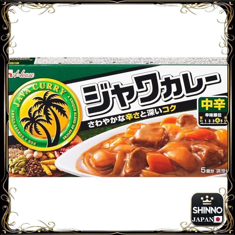 《JAPAN》★House Java Curry Medium Hot 104g x10 Packs | Shopee Thailand