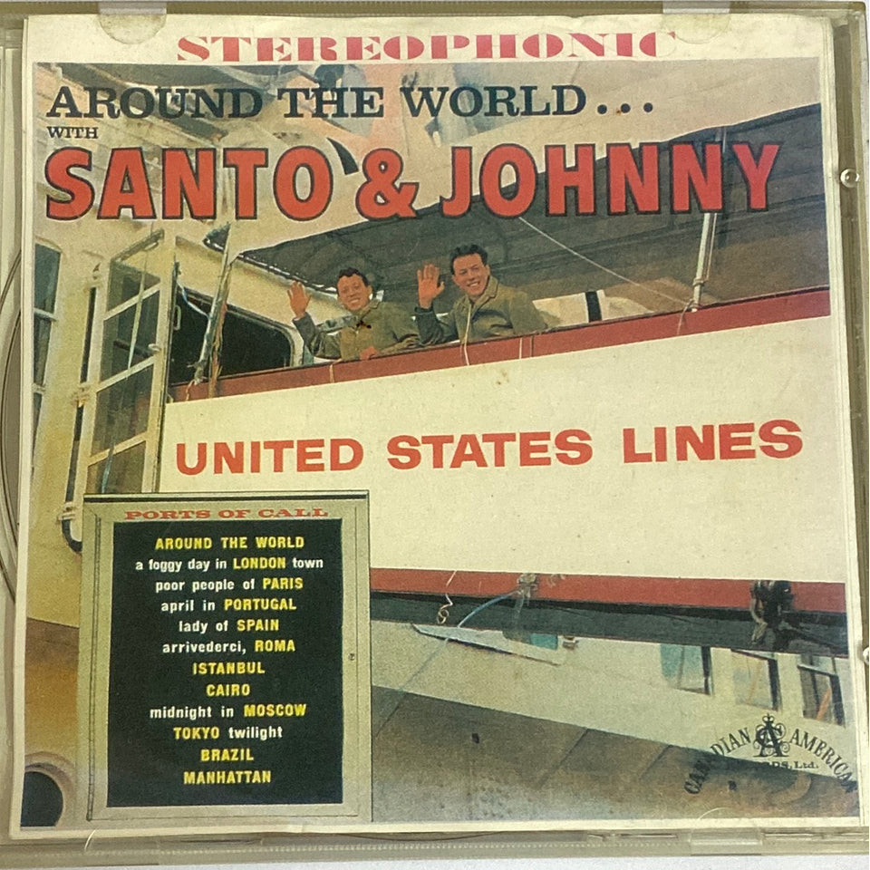 ซีดี Santo & Johnny - The Best Of Santo & Johnny (CD) (VG+) | Shopee ...