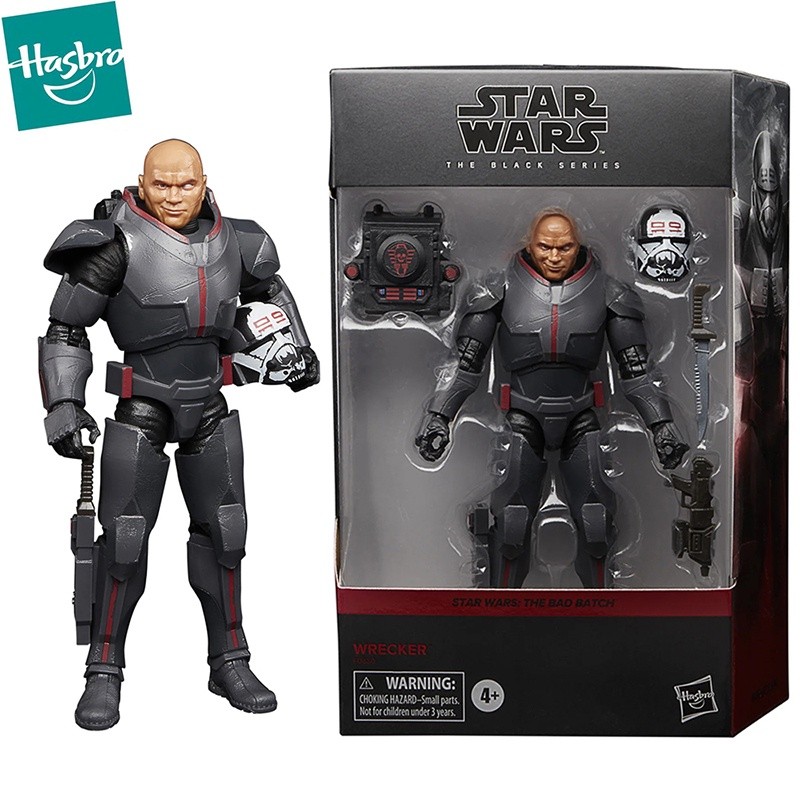 Hasbro Star Wars The Black Series The Bad Batch Clone Force 99 Wrecker ...
