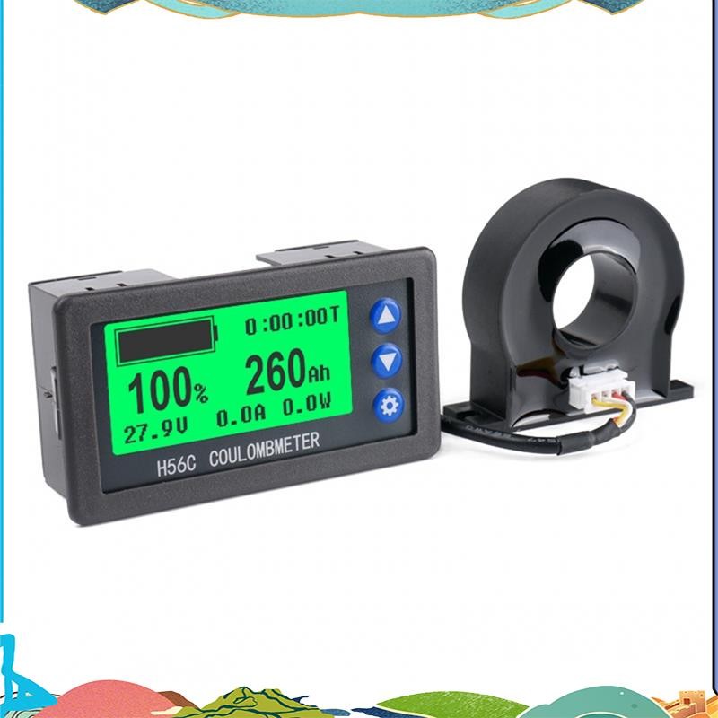 Super Battery Monitor Hall Coulmb Tester DC 9-100V โวลต์มิเตอร์แบบ ...