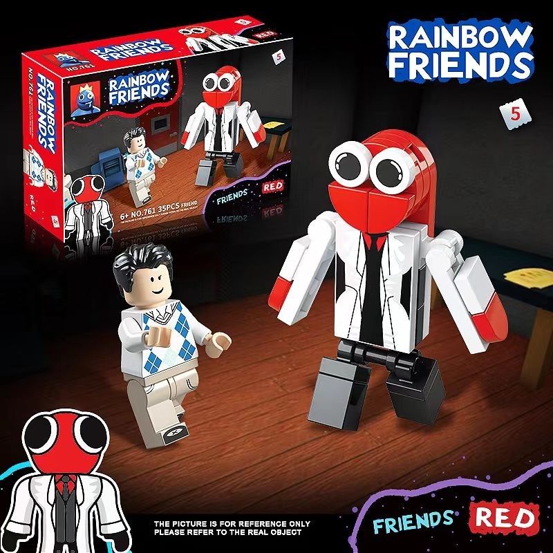 เข้ากันได้กับ Lego Rainbow Friends Mecha Minifigure Saliva Monster ...