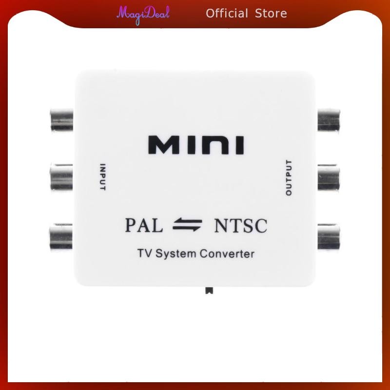 [MAGIDEAL] Pal/ntsc/secam ถึง PAL/NTSC MINI ตัวแปลงสวิตช์ระบบทีวีแบบสอง ...