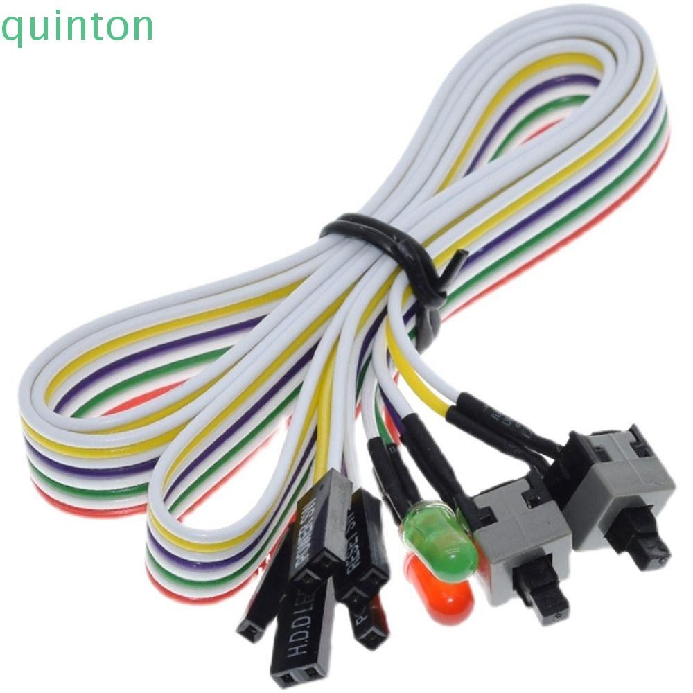 QUINTON PC Power Reset Switch Dual Switch 1PCS ATX PC คอมพิวเตอร์ ...