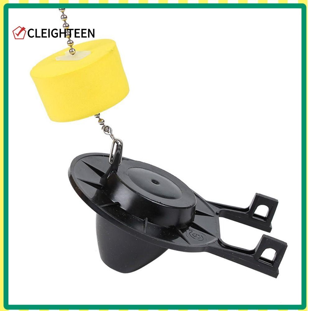 CLEIGHTEEN Toilet Flapper, US Standard Yellow Float Toilet Flapper ...
