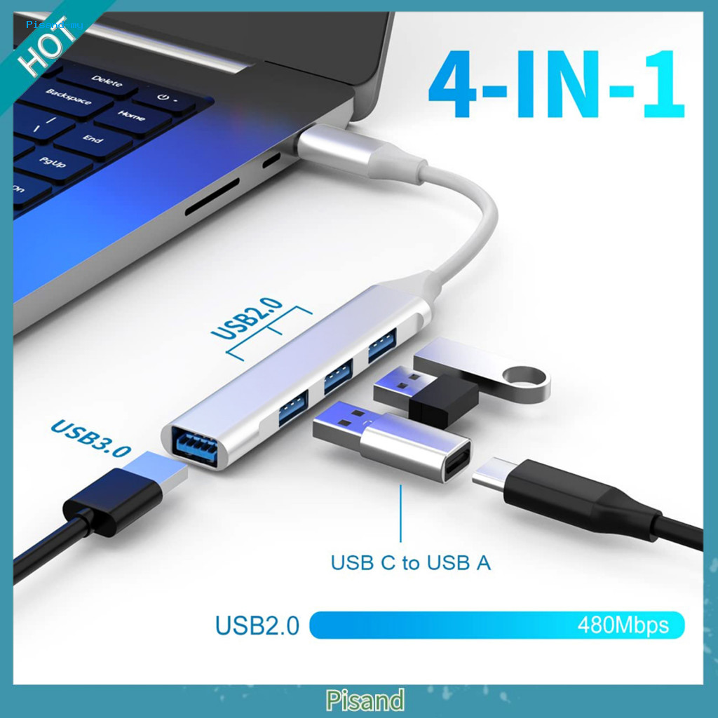 Pisand Portable port Replicator อุปกรณ์เสริมคอมพิวเตอร์แล็ปท็อป Docking ...