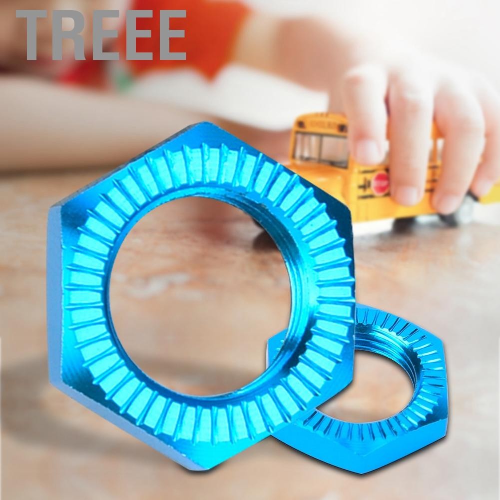 Treee 4PCS 17mm ล้อ HEX อะแดปเตอร์ NUT Thread PITCH Spanner สำหรับ 1/8 ...