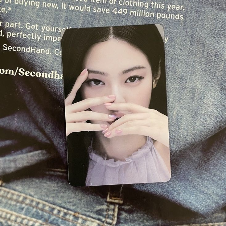 【Official Photocard】BLACKPINK Jennie Card Personal Card Brand New and ...