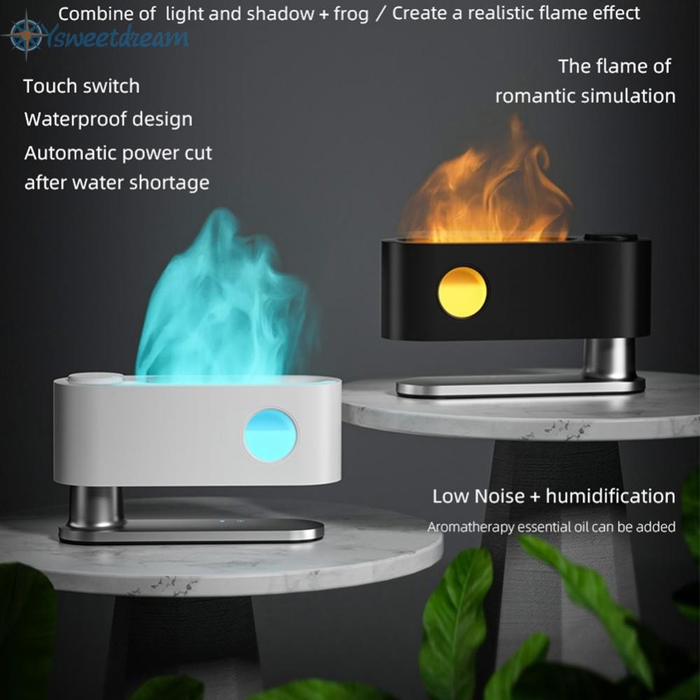 นวัตกรรม Fire Aroma Diffuser Cool Mist Usb Led Flame Aroma Air ...