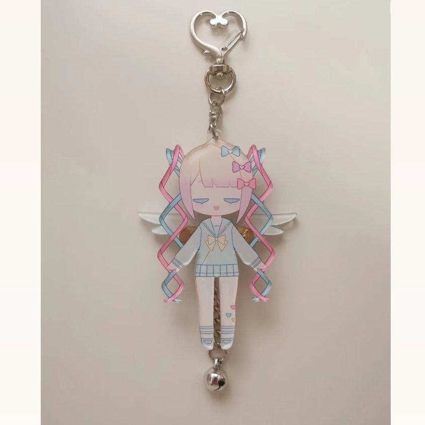 Needy สาว Overdose อะนิเมะ KeyChain ผู้หญิง Key Chain สําหรับชายแหวนอะ ...