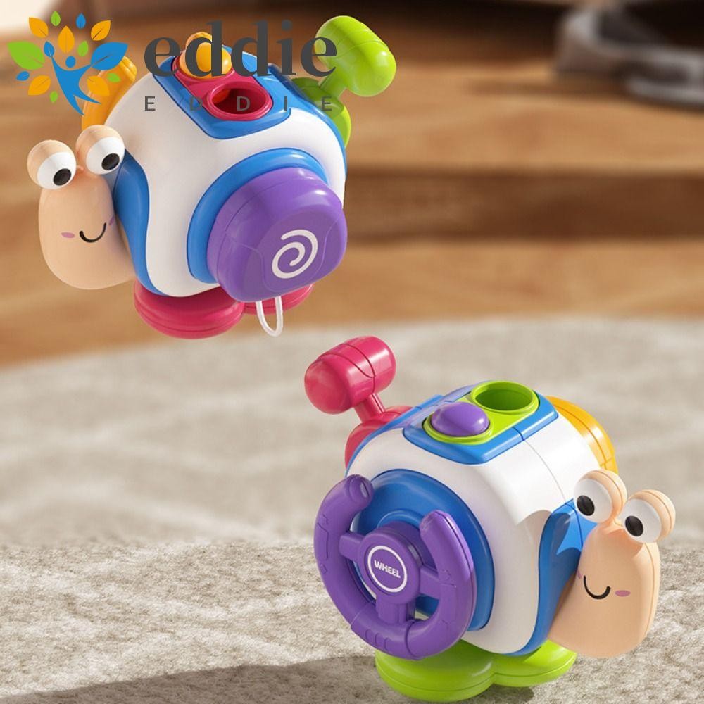 Edie ปุ่มสวิทช์ของเล่น, ABS Polyhedral กิจกรรมเด็ก Cube Busy Ball, เด็ก Busy Cube Snails ปริศนา ...