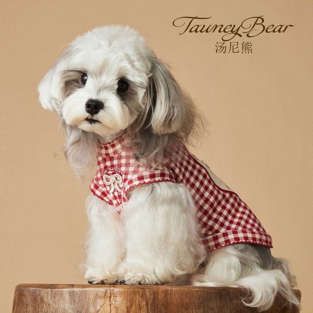 Tawneybear Tony Bear เสื้อผ้าสุนัขฤดูใบไม้ผลิฤดูร้อนลูกสุนัขประณีตมอลตา ...