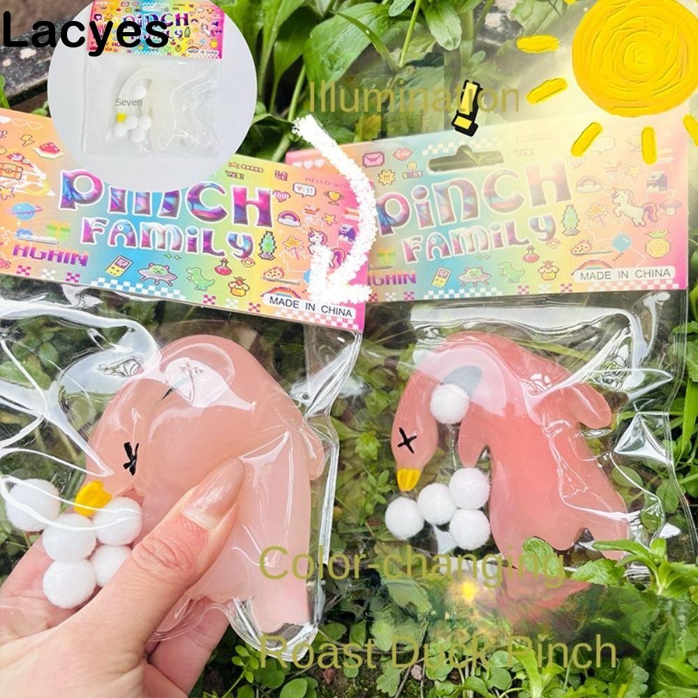 Layes ของเล่นบีบเป็ดย่าง, เปลี่ยนสี Quick Recovery เป็ดช้า Rebound ของ ...