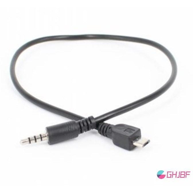 Ghjbf] Micro Usb to necker 3.5mm Audio Cable Connector ปลั๊กหูฟังอะแดป ...