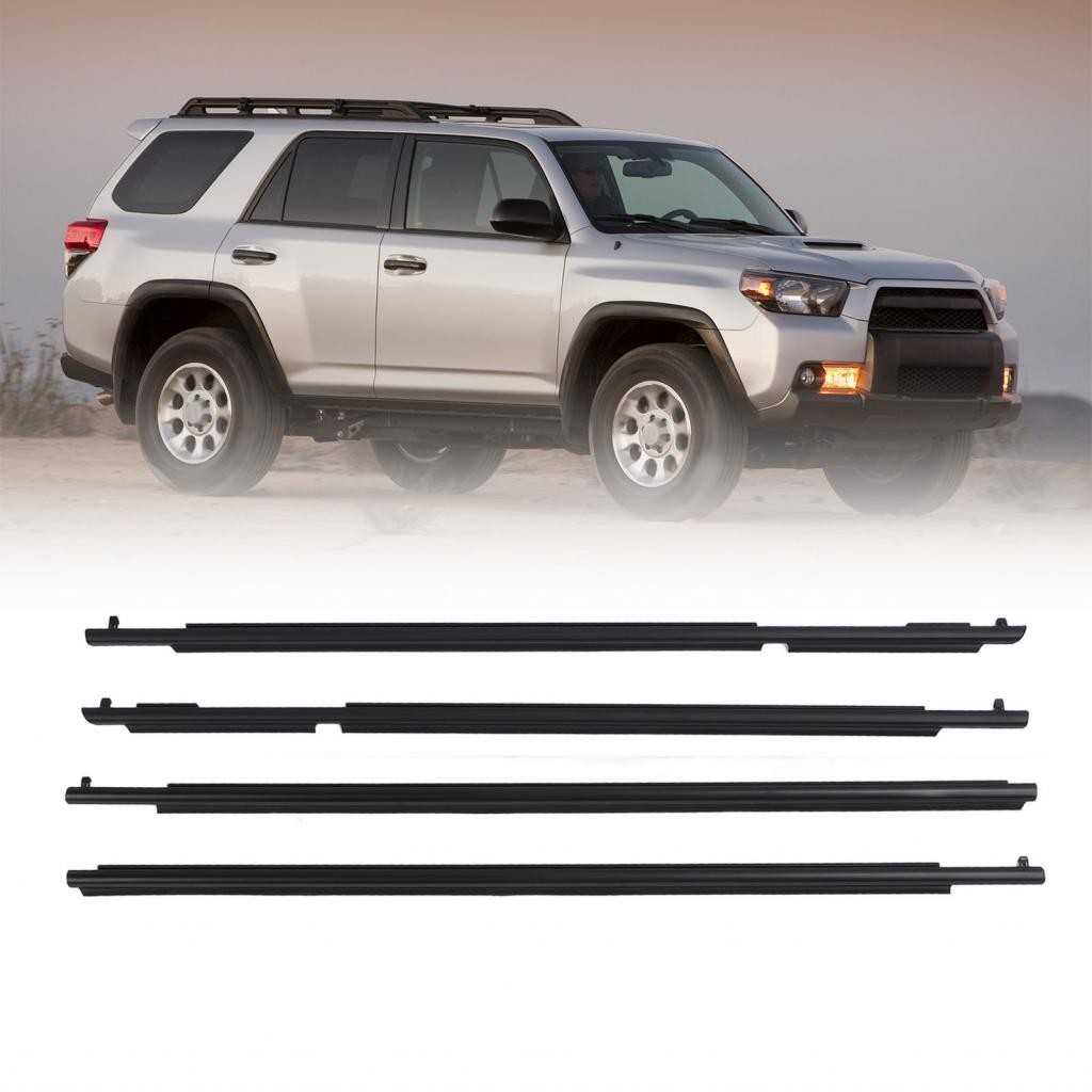 หน้าต่างประตู WeatherTrip 7572235011 4PCS การขึ้นรูปเข็มขัดซีลสำหรับ ...