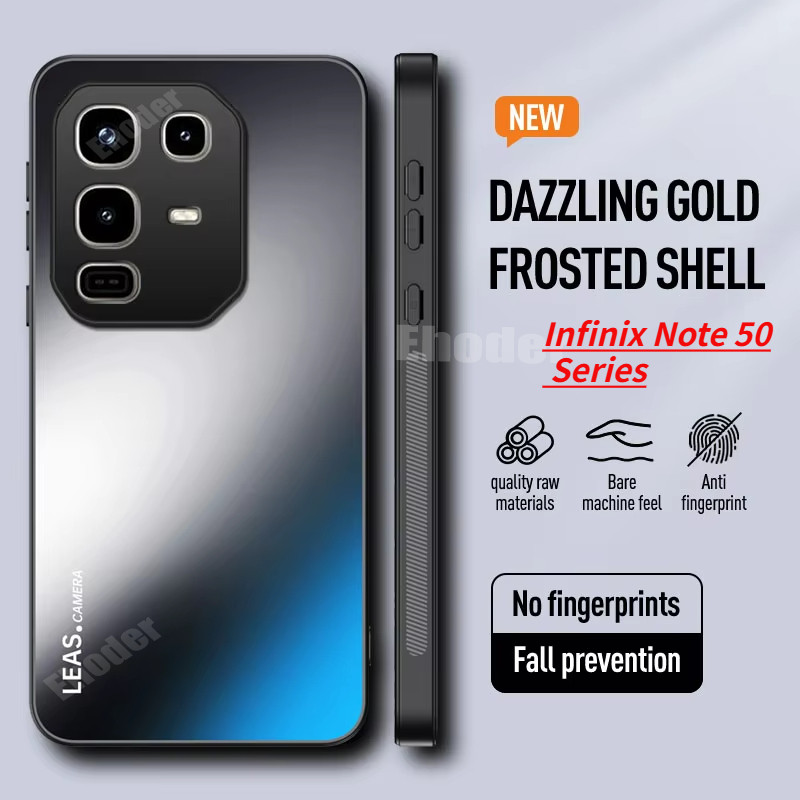 สําหรับ Infinix Note 50 Pro Plus 50X 5G 4G 2025 กรณี Frosted Hard Matte ป้องกันสําหรับ Note50 ...