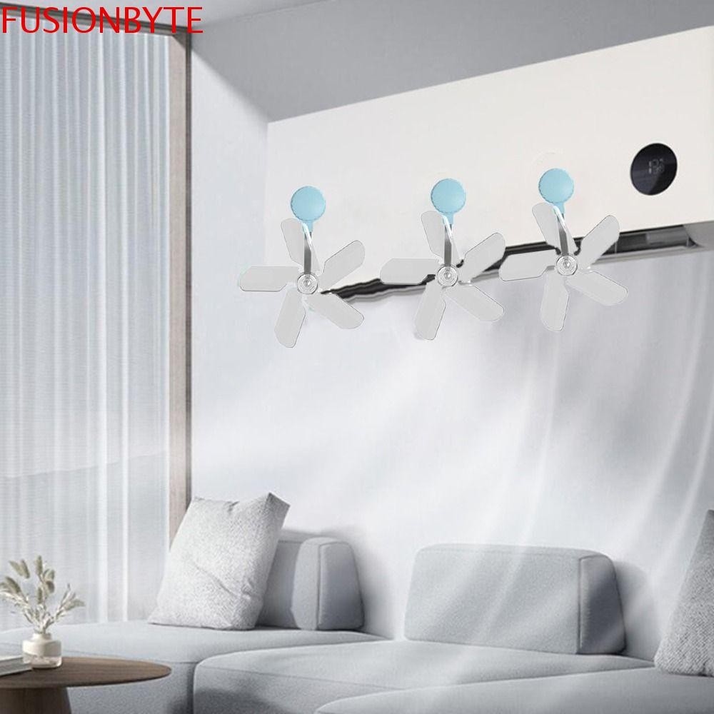 FUSIONBYTE 3 ชิ้นดูดถ้วยเครื่องปรับอากาศ Ventilator, ปรับพลาสติก Conditioning คู่มือพัดลม,ติด ...