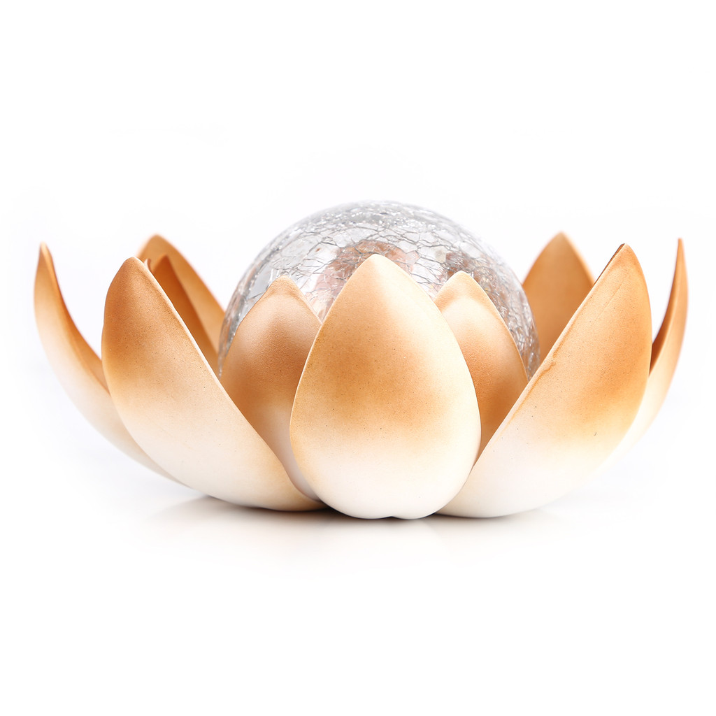 [explosion1.th] Lotus Solar Light Floating Flower Night Lamp for Pond ...