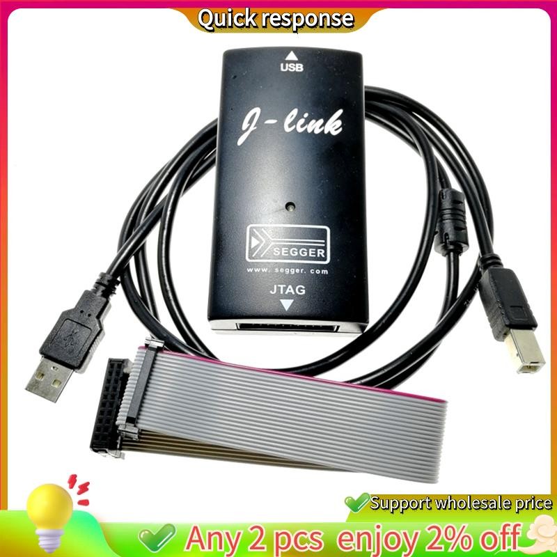 ในสต็อก-คุณภาพสูงสําหรับ JLINK J-LINK V9 ARM Emulator USB-JTAG อะแดปเต ...