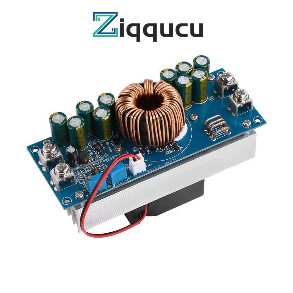 Ziqqucu DC-DC โมดูลจ่ายไฟแบบสเต็ปดาวน์แบบปรับได้ DC15V-90V ถึง DC2.5V-72V 1200W/800W | Shopee ...