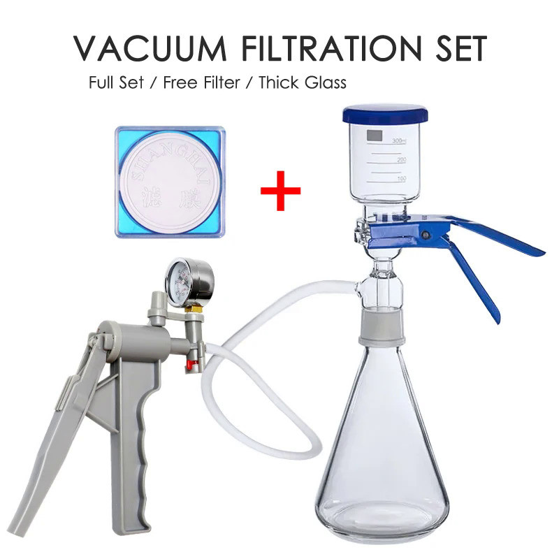Glass Vacuum Filtration Membrane Buchner Lab Medical Refillable Bottle ...