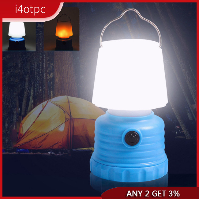 I4otpc ไฟตั้งแคมป์กลางแจ้ง Led แขวนโคมไฟโคมไฟกลางแจ้งแบบพกพาไฟฉายไฟฉาย 3 ชิ้น Aaa แบตเตอรี่ ...