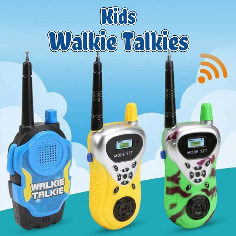 Walkie Talkies Kids Toy Mini Portable Handheld Two-Way Radio ...