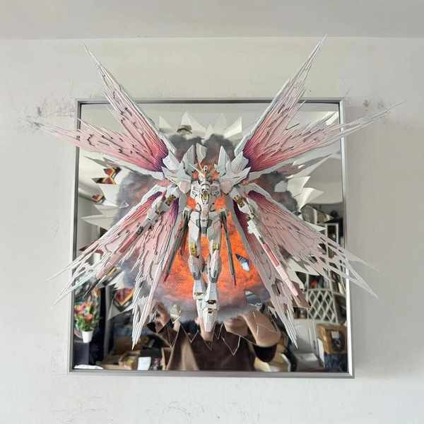 hg gundam กันดั้มแท้ กันดั้มประกอบรุ่น HG Phoenix Red Dragon Heresy ...