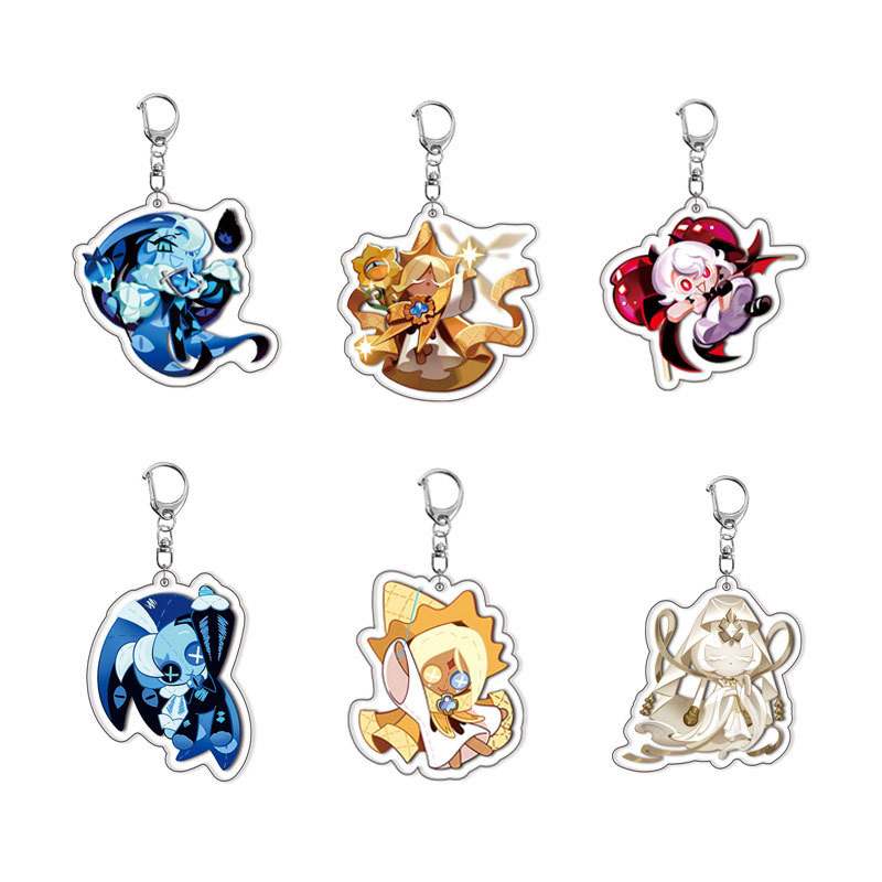 Running Gingerbread Man Running Biscuit Man Kingdom พวงกุญแจอะคริลิค ...