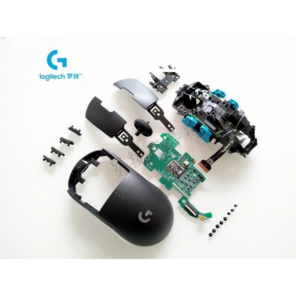 ซ่อมเปลือกเมาส์ Logitech GPW สองคลิก โครงกระดูก ล้อเลื่อน สายเคเบิล ...
