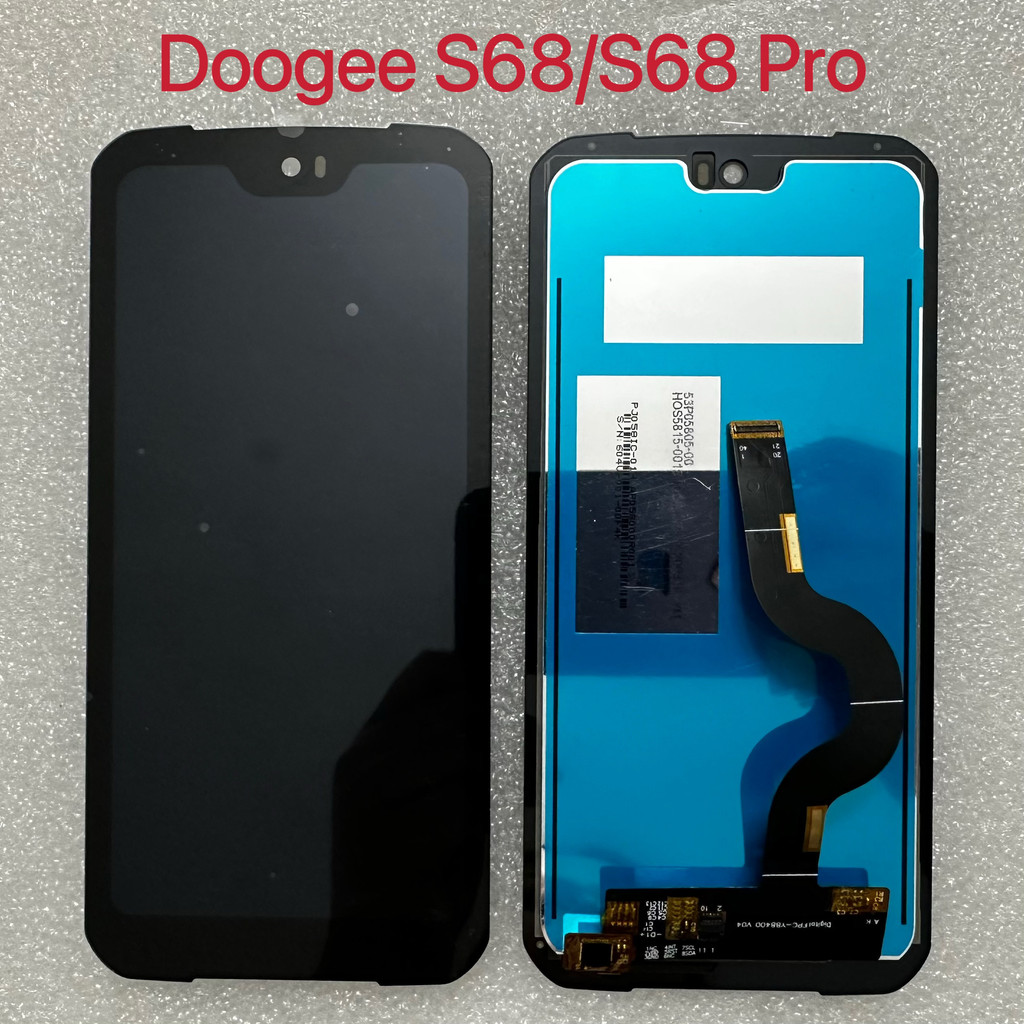 Doug DOOGEE S68 PRO Assembly หน้าจอสัมผัสจอแสดงผล LCD หน้าจอภายนอกภายใน ...