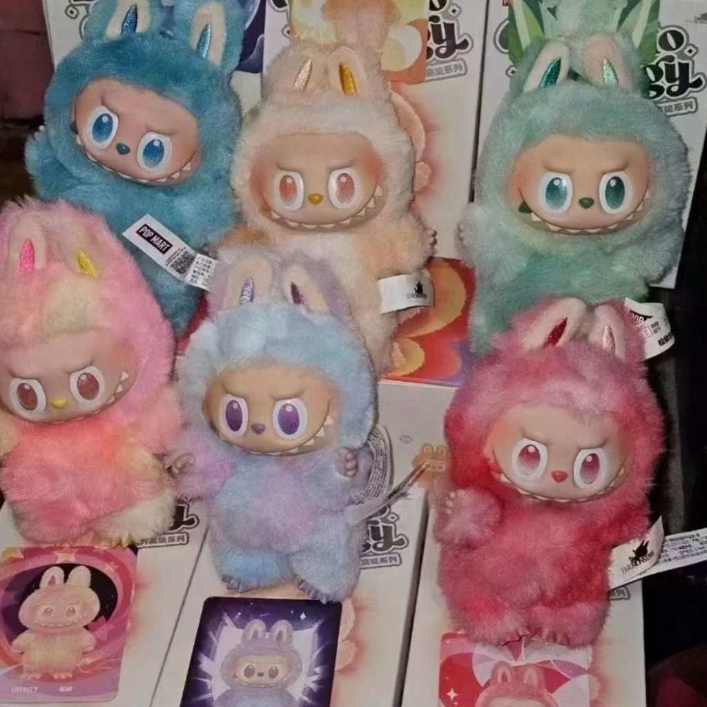 [สต๊อกพร้อม labubu v3] labubu secret mart labu Front High Energy 3.0 Third Generation mart Vinyl ...