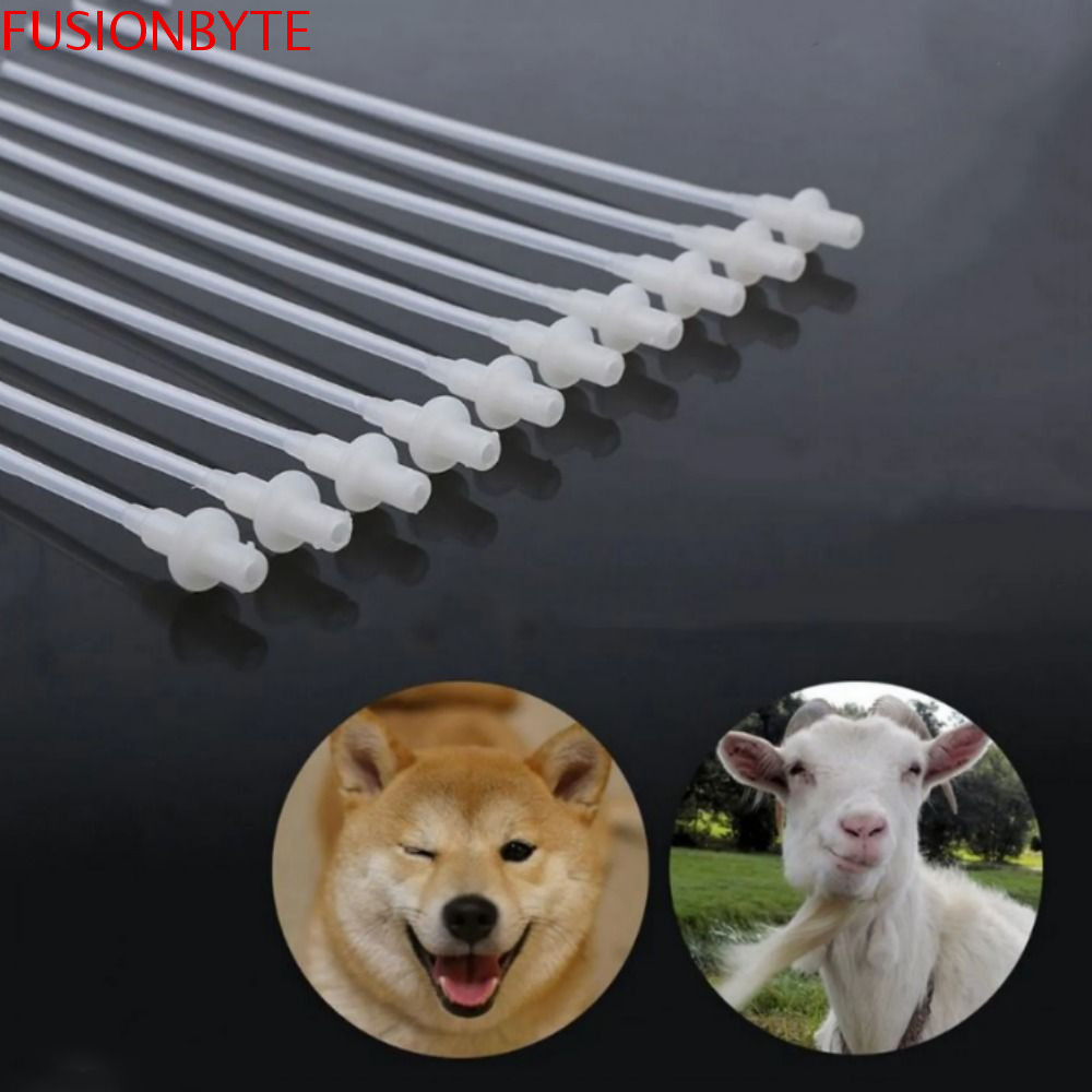 Fusionbyte 10 ชิ้น Canine ประดิษฐ์ Insermination ท่อ, Professional ยืดหยุ่นแพะแกะ Catheter หลอด ...