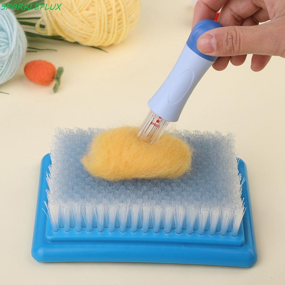 Sparklefx Felting Needle Poking ทนทานด้วยเข็ม 3/7 โลหะ DIY Craft Punch ...