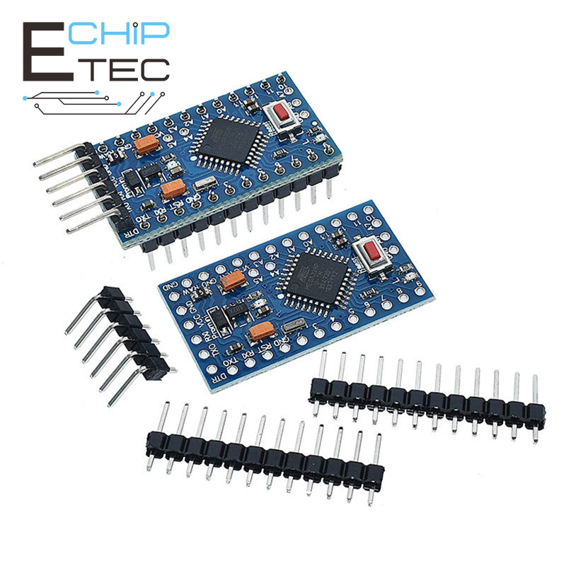 Mini ATMEGA328P 3.3V 8MHz บอร์ดพัฒนา Arduino 5V 16MHz ATMEGA328 ...