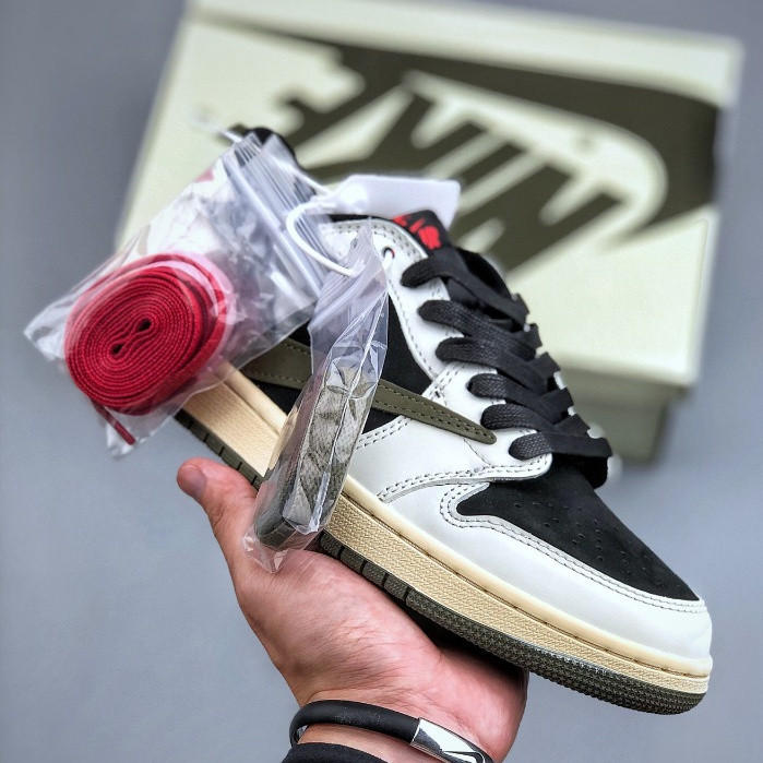 Trravis scoott x Air Jordan 1 DZ4137-106คงทน | Shopee Thailand