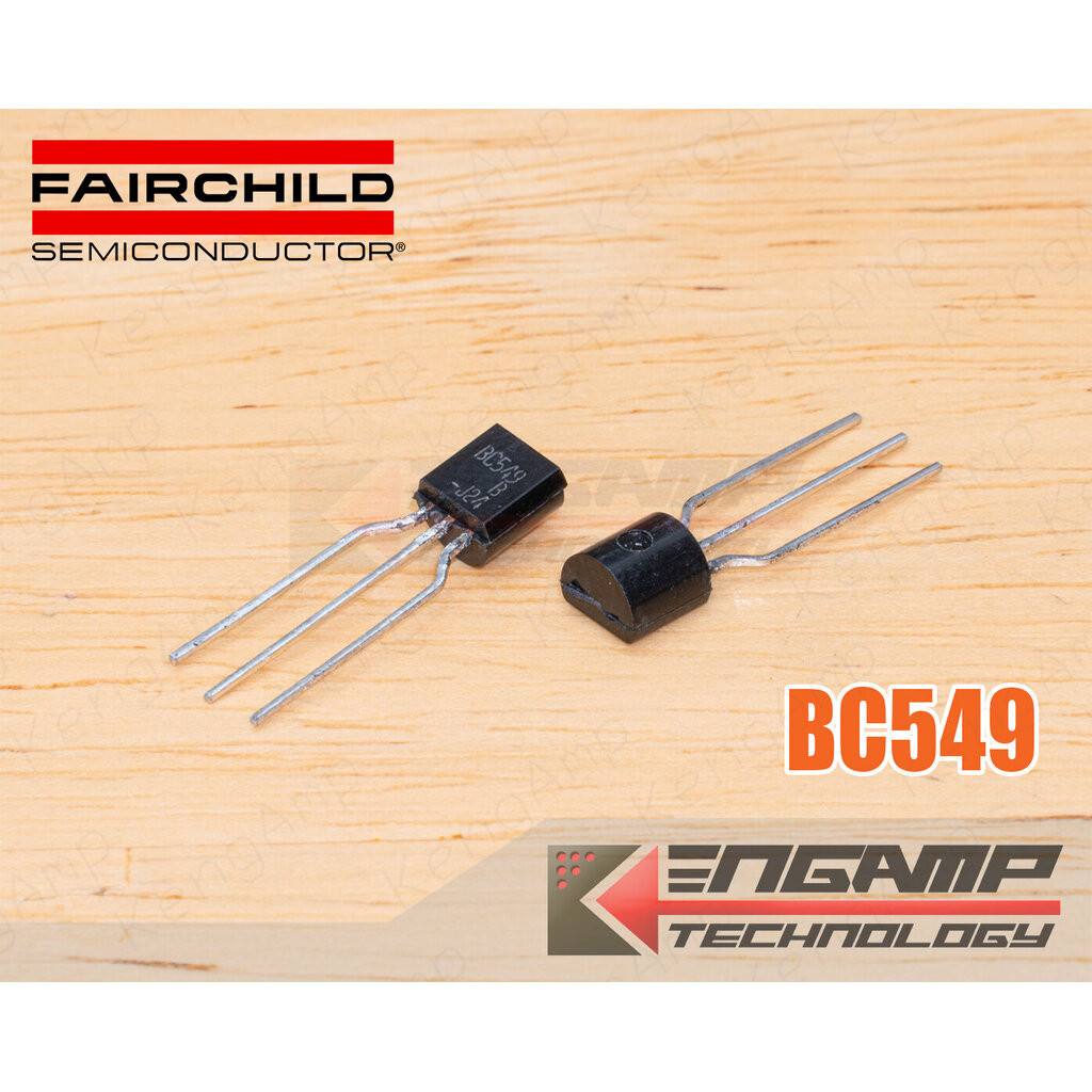 (10ตัว) [TR] BC549 Fairchild NPN TR 0.1A 30V | Shopee Thailand
