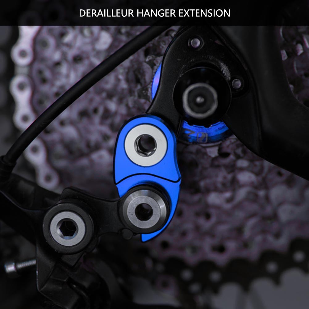 Hanger Extension Easy การติดตั้ง 4 สีเบ็ดหางจักรยานสำหรับจักรยานถนน ...