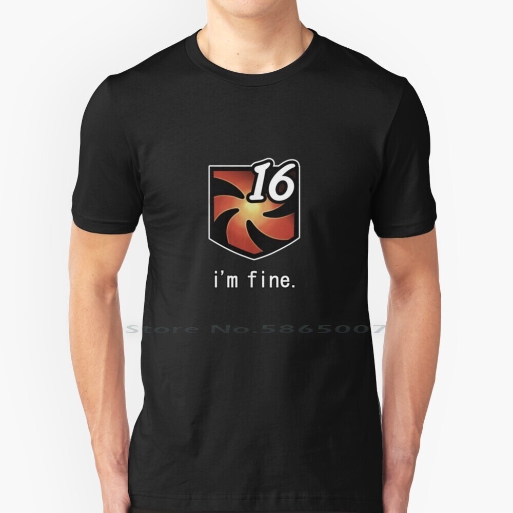 ใหม่ ถูกสุดๆเสื้อยืด พิมพ์ลาย I'M Fine " Vuln Stacks Ffxiv Final ...