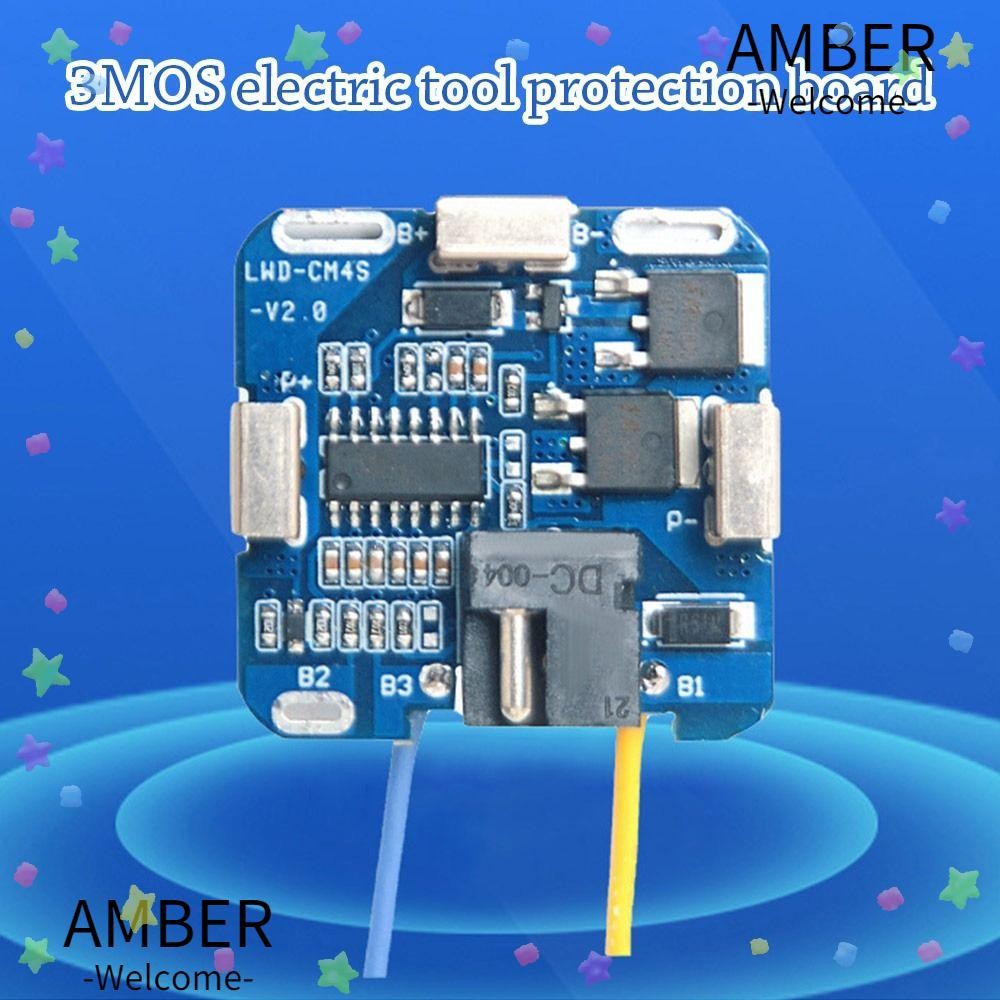 Amber บอร์ดป้องกันสว่านชาร์จ, บอร์ดป้องกันการชาร์จแบตเตอรี่ PCB 16.8V ...