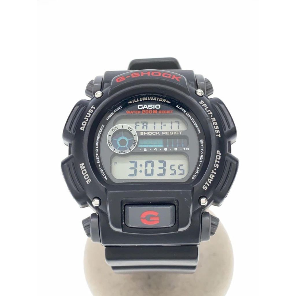 Casio Mens Watch Quartz Digital Rubber BLK DW-9052 Direct from Japan ...
