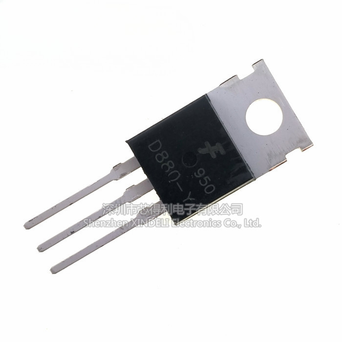 D880-y TO-Y TO-220 ยี่ห้อใหม่ 60V 3A 40W เครื่องขยายเสียง 2SD880-Y ...