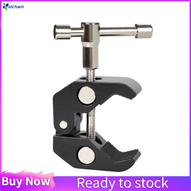 ลดราคา! Super Clamp Camera Clamp Mount Multifunctional Monitor Mount ...