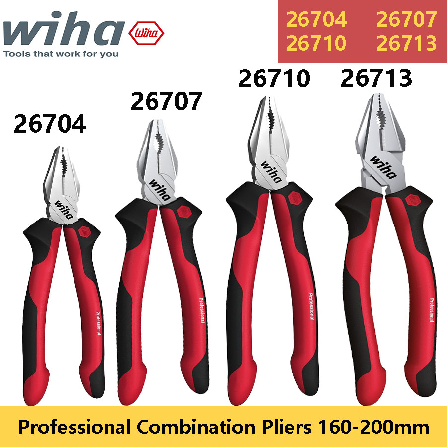 Wiha 26704/26707/26710/6713 คีมรวมขอบยาวพิเศษการประชุมเชิงปฏิบัติการตัด ...