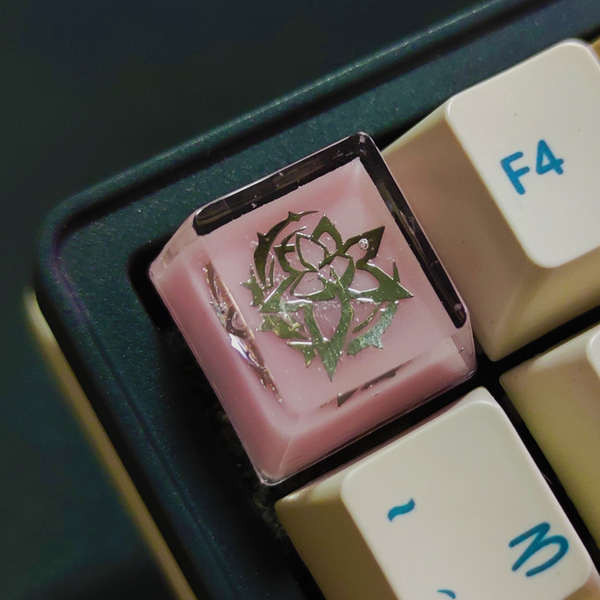 keycaps xda keycap Honkai Impact 3, Elysia, นางฟ้าสีชมพู, Elysia, Aimen, กําหนดเอง, ปุ่มกดเรซิน ...