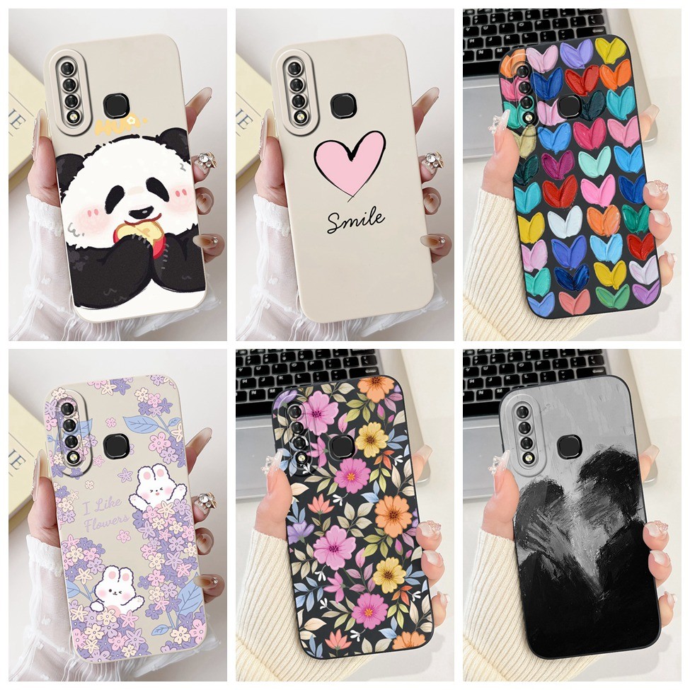 Infinix S4 เคสโทรศัพท์ X626 X626B X610B ปลอก Infinix S4 กรณีแมวน่ารัก ...
