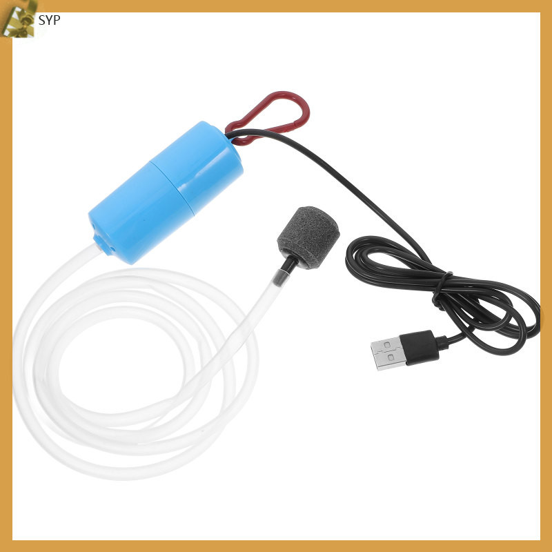 Silent USB Air Pump ขนาดเล็กแบบพกพาปั๊มออกซิเจนสําหรับถังปลาขนาด ...