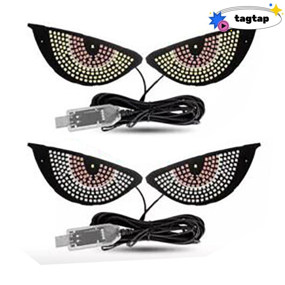Tattap ไฟ LED ดวงตาปีศาจ, การปรับเปลี่ยน LED ภาพเคลื่อนไหวรถยนต์ไฟ LED แบบไดนามิก, Creative USB ...