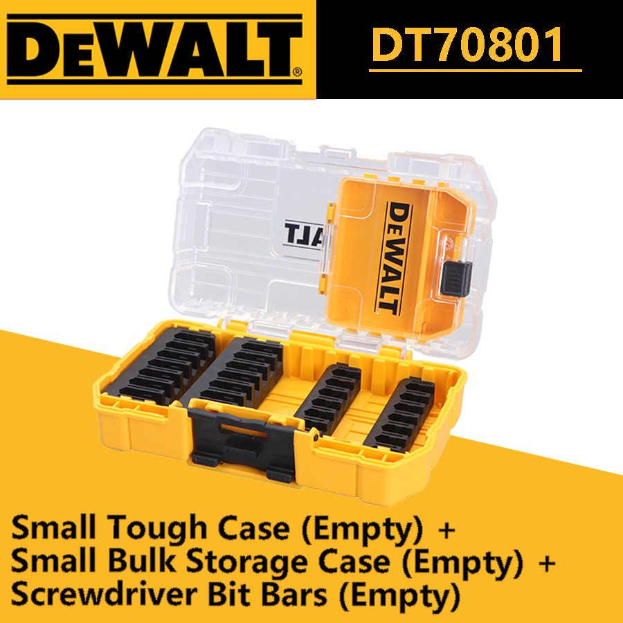Dewalt DT70801 Original Tough Case Storage Case ฝาปิดโปร่งใสถาดที่ถอด ...