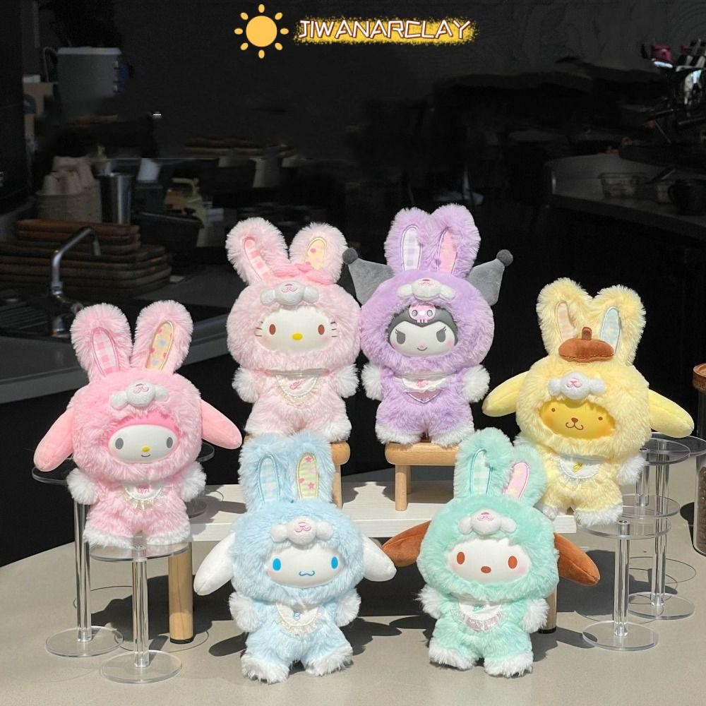 Jiwanarclay ตุ๊กตาไวนิล Sanrio, Melody Family Elf Baby Bunny Sanrio ...